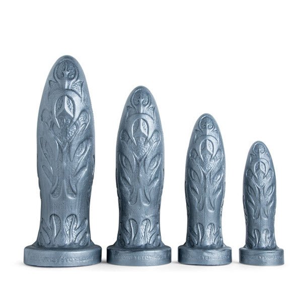 Mr Hankey's CYBERPUNK Dildo: Gunmetal XL | 13.25 Inches – UberKinky